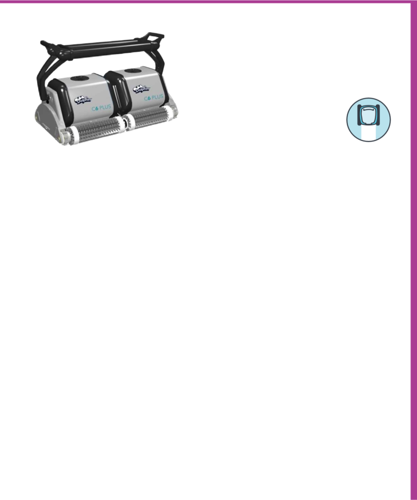 DOLPHIN C6 PLUS: – Jk-poolcleaning.nl